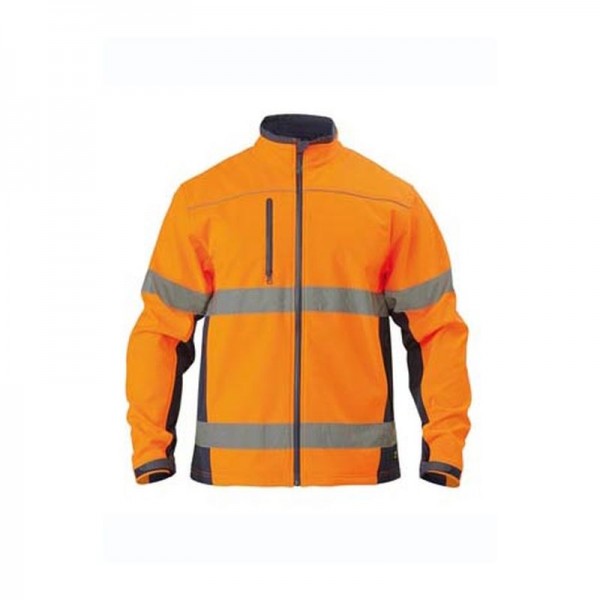 Bisley - Soft Shell Jacket with 3M Reflective Tape - (BJ6059T ...